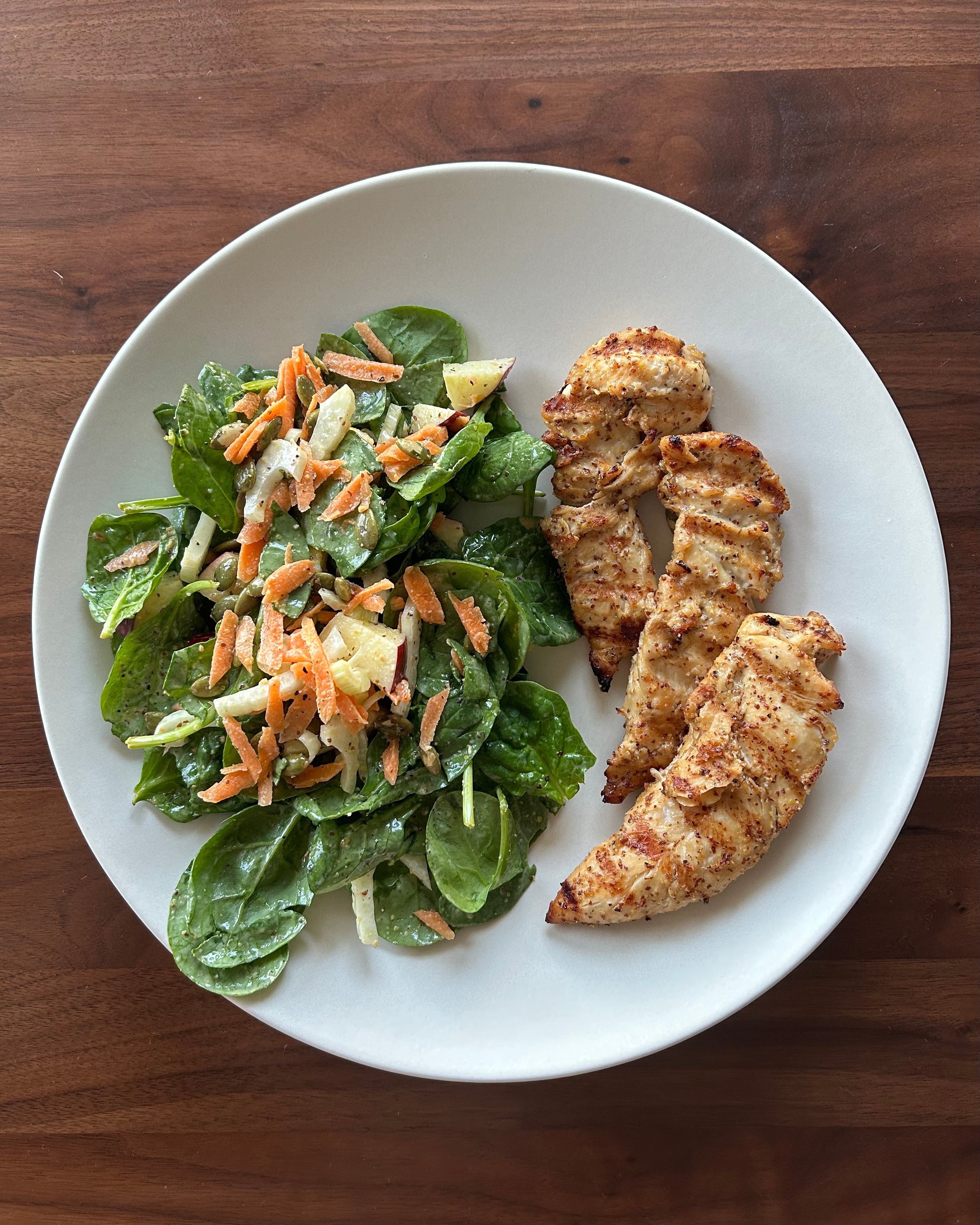 Honey Mustard Chicken & Salad – Bodega Trading Co.
